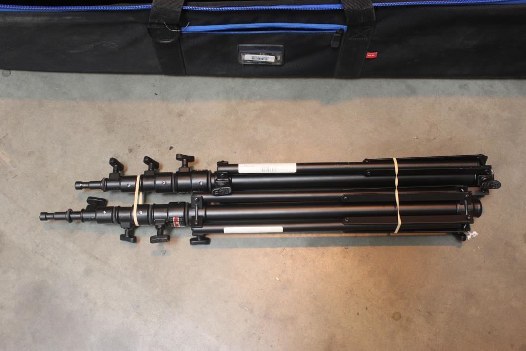 Matthews Tripods & K&M Mic Stand, & More; 5 Pieces | Property Room