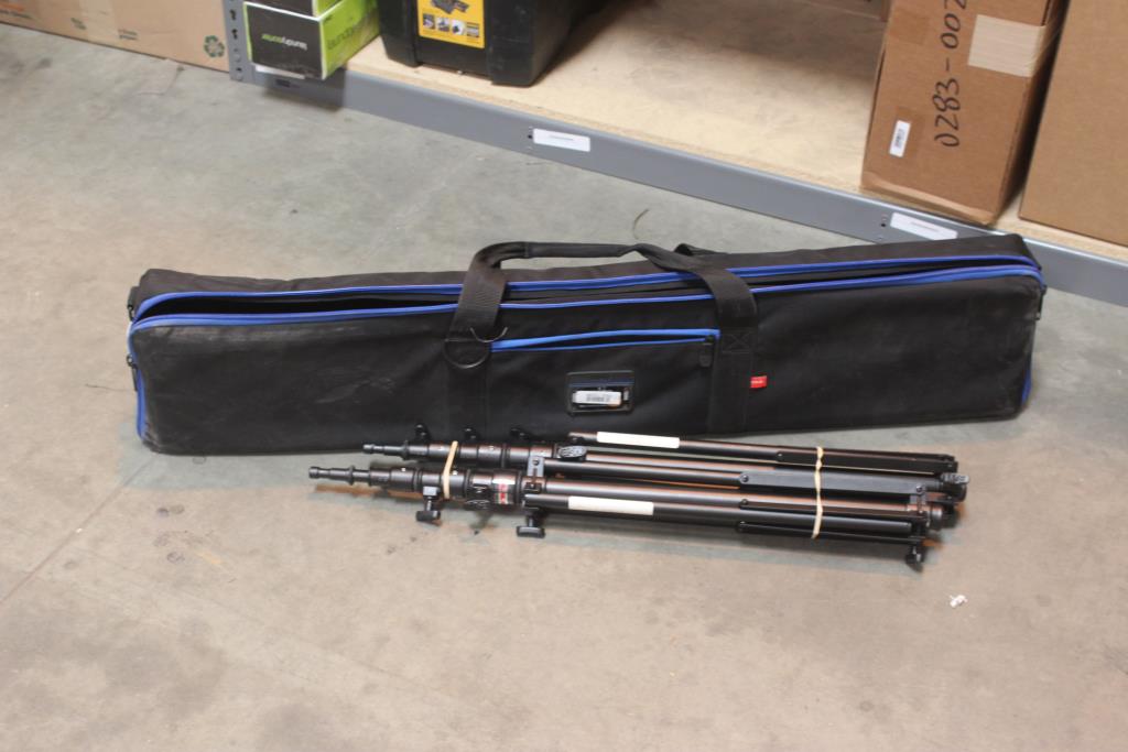 Matthews Tripods & K&M Mic Stand, & More; 5 Pieces | Property Room