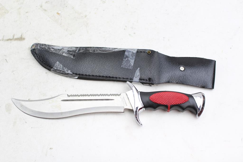 Maxam Fixed Blade Knife And Sheath | Property Room