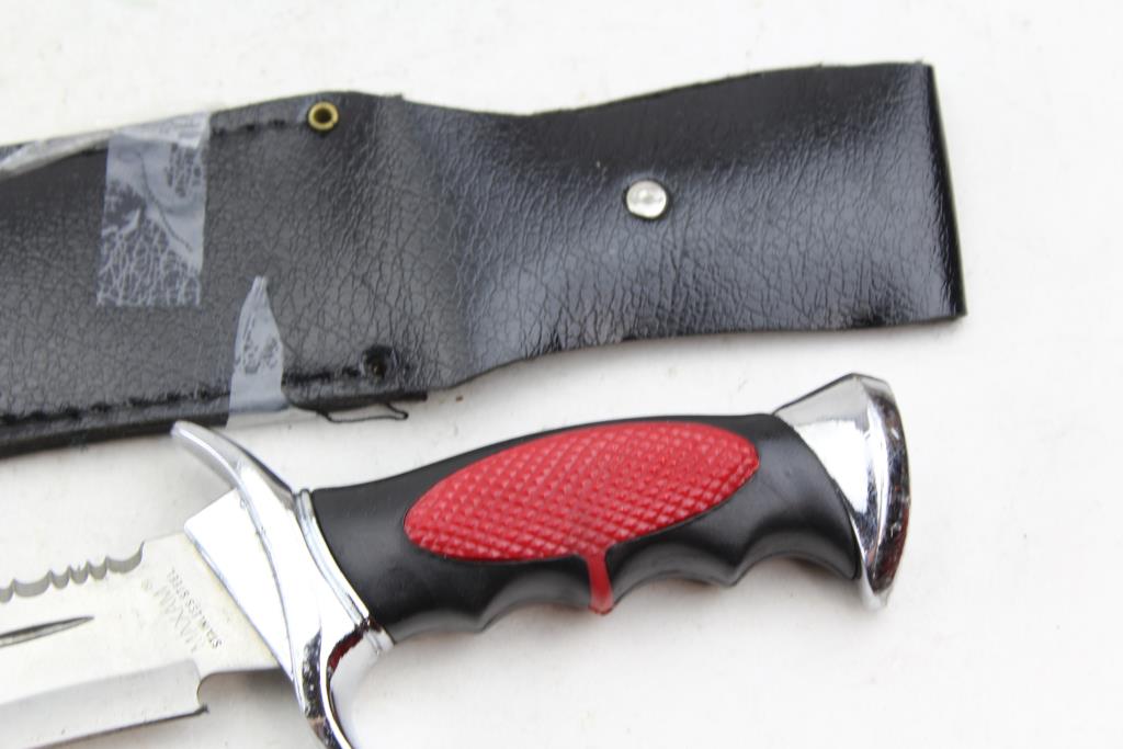 Maxam Fixed Blade Knife And Sheath | Property Room