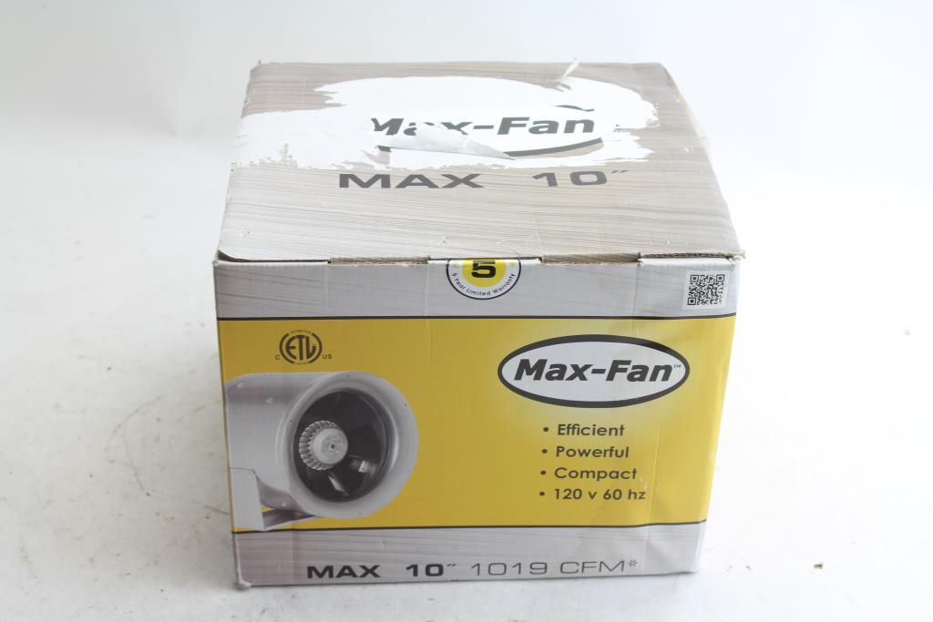 Max-Fan 10" Fan | Property Room