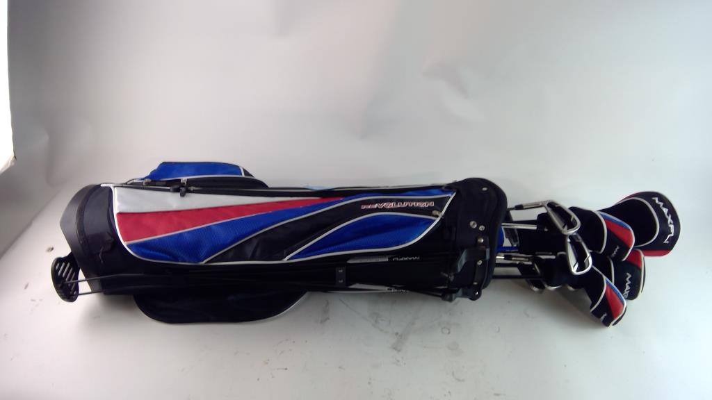 Maxfli Golf Bag With Clubs | Property Room