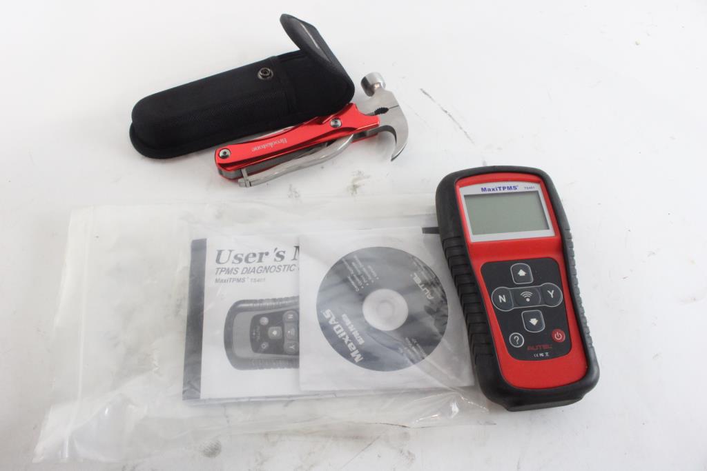 Maxitpms Sensor Tool With A Multi Tool Hammer | Property Room