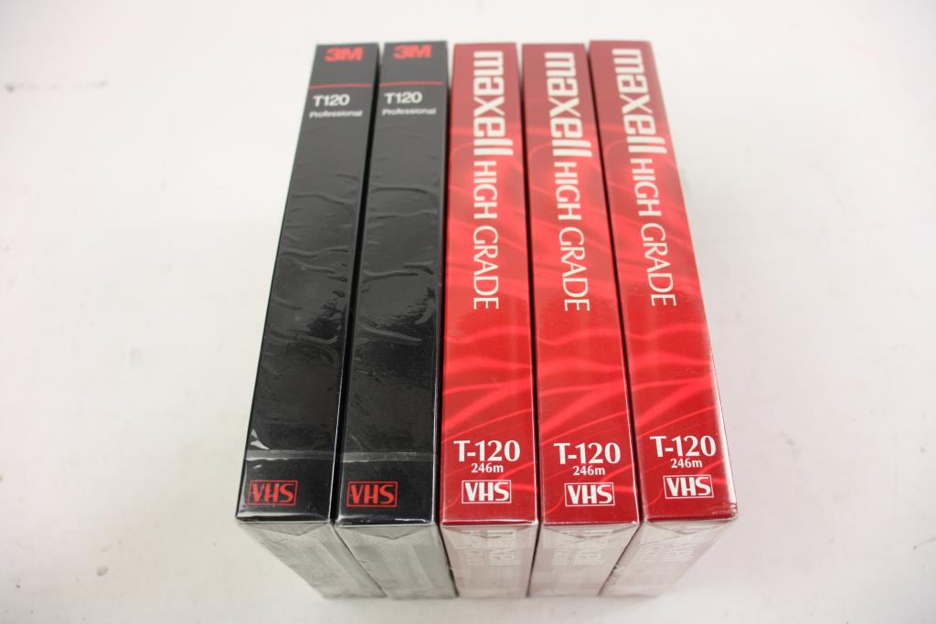 Maxwell VHS Tapes, 10+ Pieces | Property Room