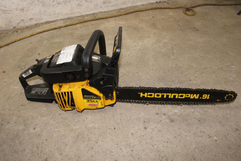 McCulloch MacCat Chainsaw | Property Room