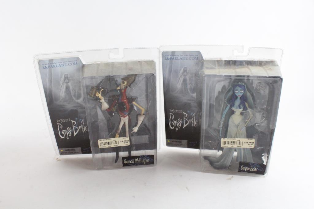 McFarlane Tim Burton's Corpse Bride Action Figures, 2 Pieces | Property ...