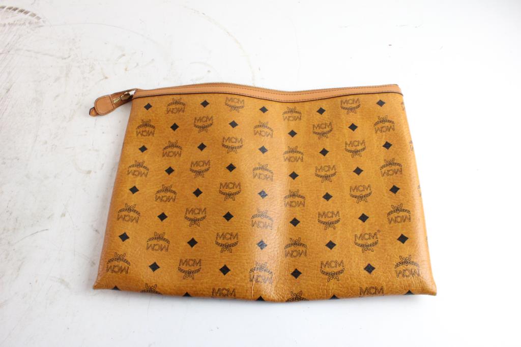 MCM Flat Handbag - Doublechecked By Entrupy | Property Room