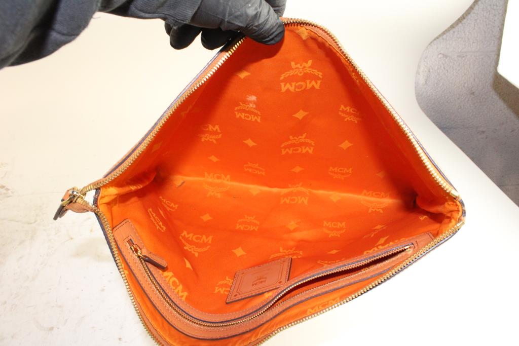 MCM Flat Handbag - Doublechecked By Entrupy | Property Room