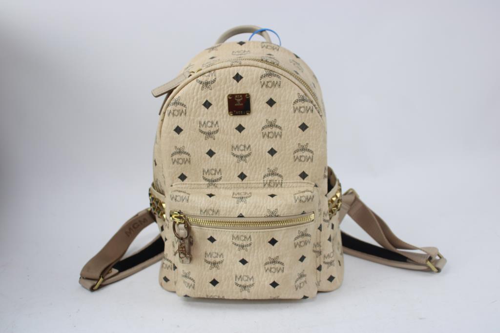 MCM Stark Side Studs Backpack - Doublechecked By Entrupy | Property Room