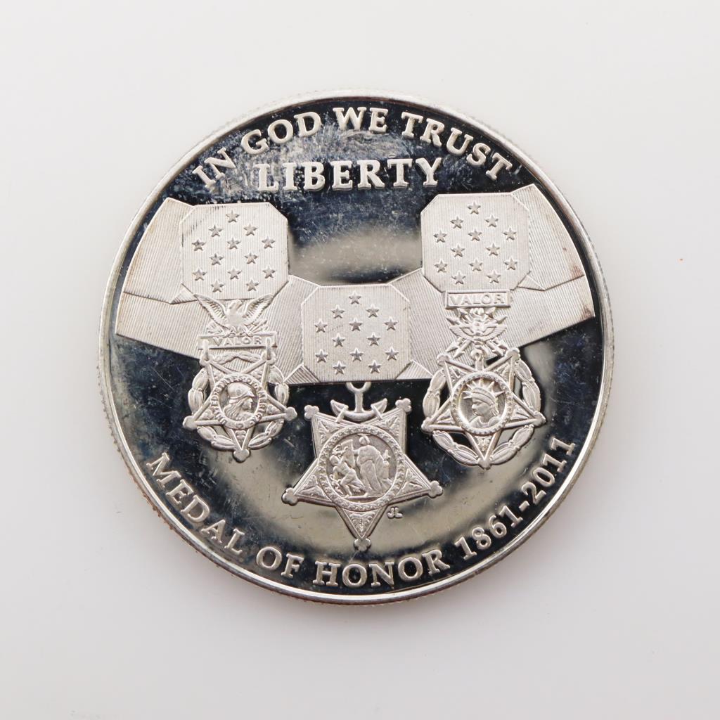 Medal Of Honor Commemorative Silver Proof Dollar | Property Room