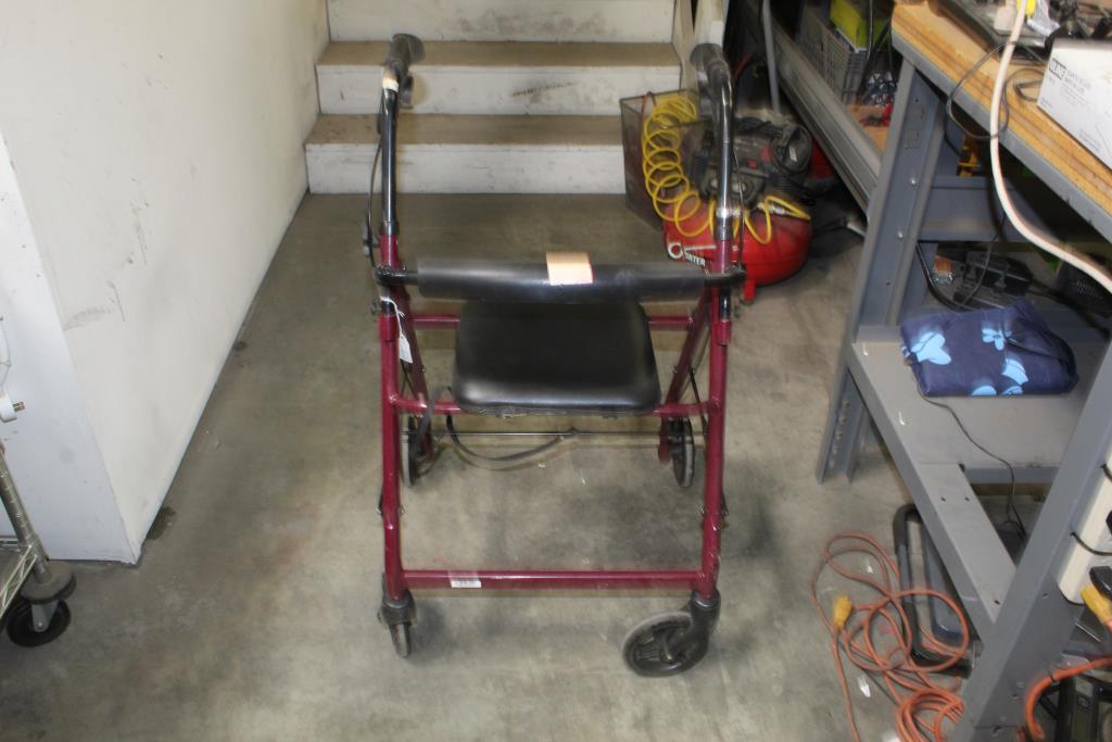 Medline Guardian- Basic Rollator Walker | Property Room