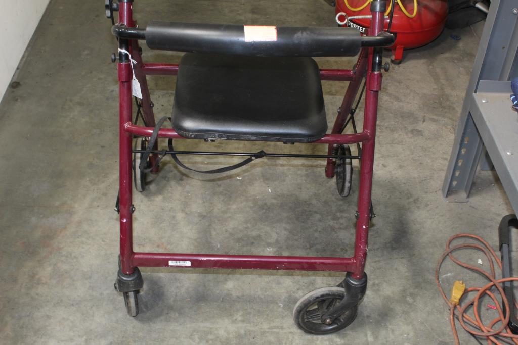 Medline Guardian- Basic Rollator Walker | Property Room