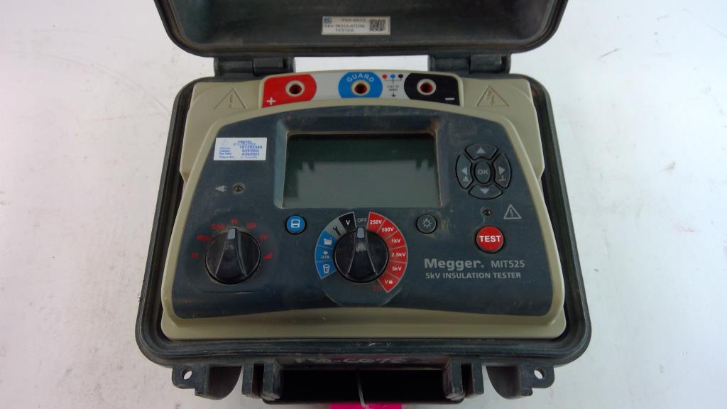 Megger MIT525 5kV Insulation Tester | Property Room