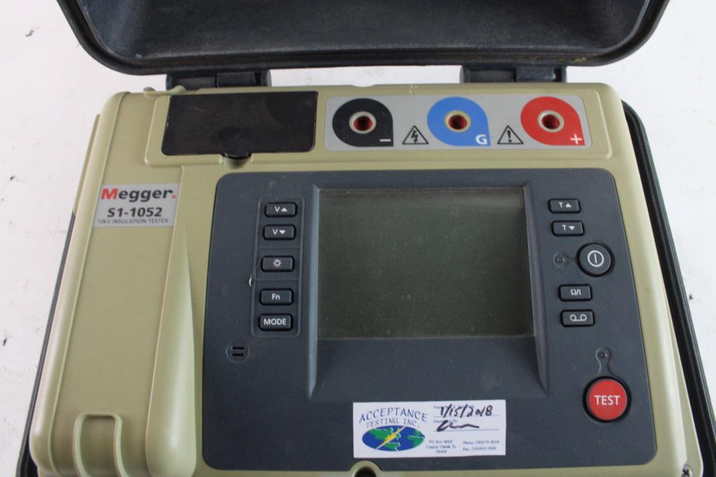 Megger Resistance Tester | Property Room