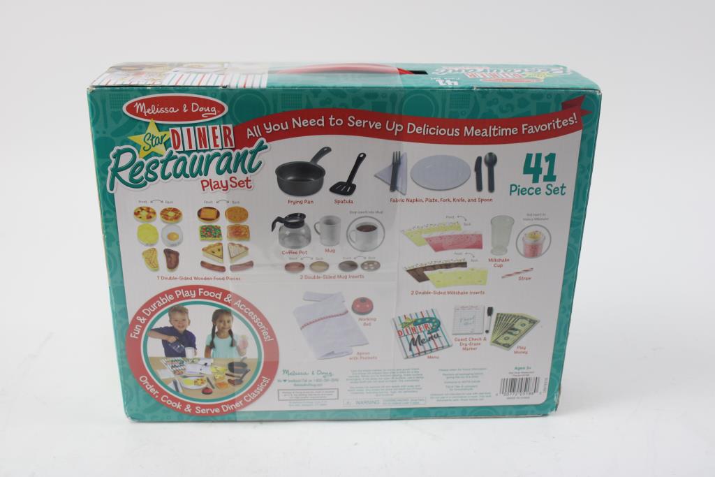 Melissa & Doug Star Diner Restaurant Play Set | Property Room