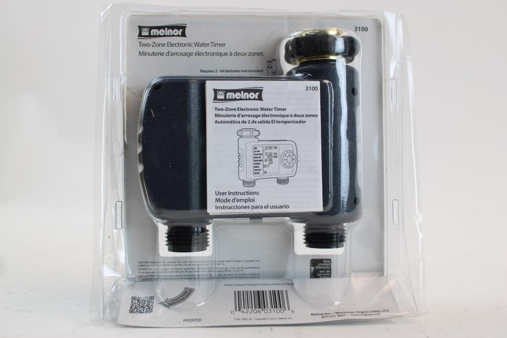 Melnor 2-Zone Aqua Timer, HILTI PD5 Laser Meter Bulk Lot And Other - 2 ...