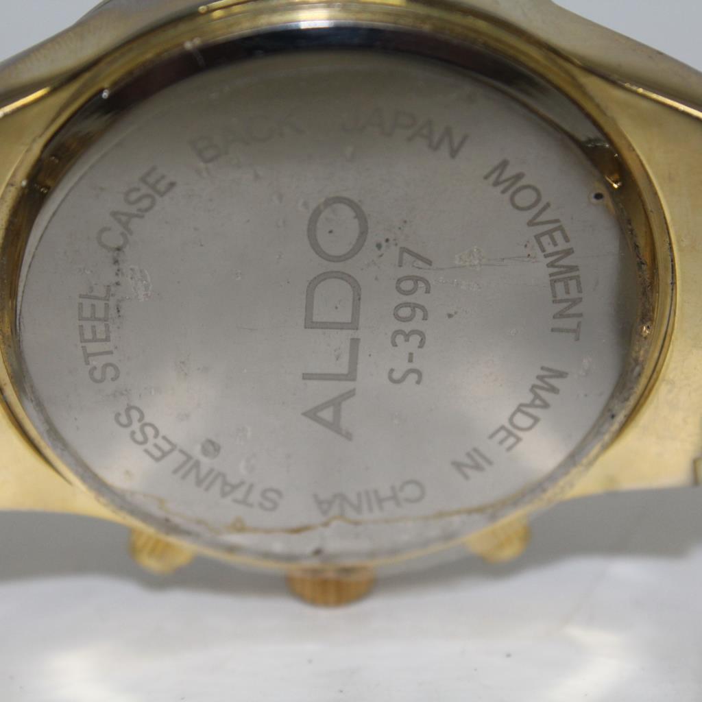 Men's Aldo Gold Tone Watch | Property Room