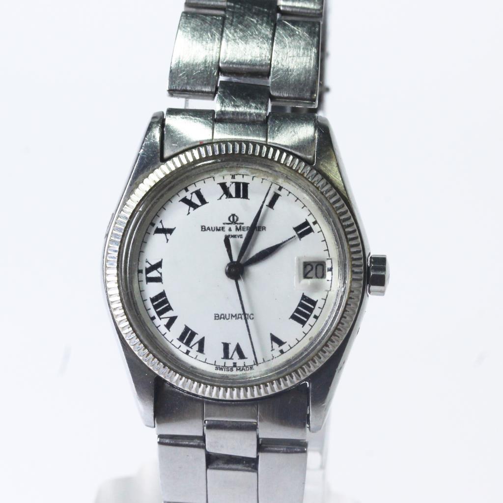 Men's Baume & Mercier Vintage Baumatic Watch - Evaluated By Independent ...