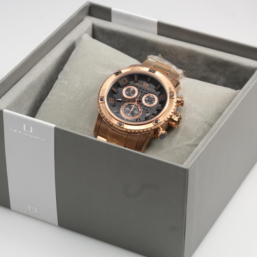 Mens Gold Colored Oceanaut Impulse Chronogprah Watch | Property Room