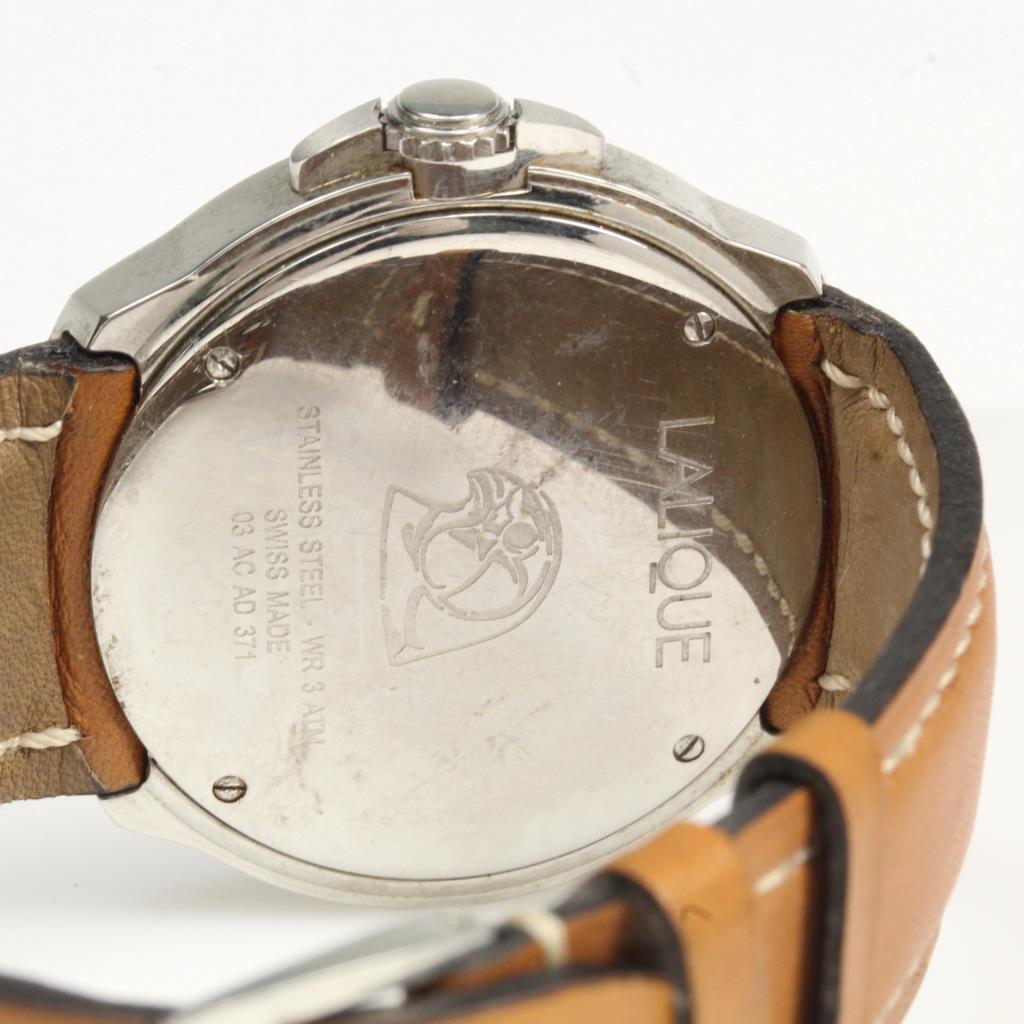 Men's Lalique Mascot Watch - Evaluated By Independent Specialist ...