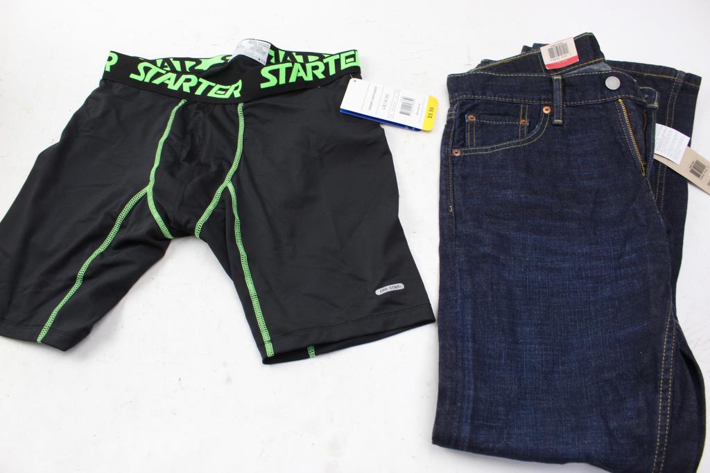 Men's Levi's 527 Jeans And Starter Boxers | Property Room