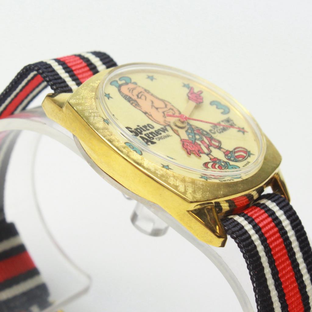 Men's Original 1970s Vintage Dirty Time Company Spiro Agnew Watch ...