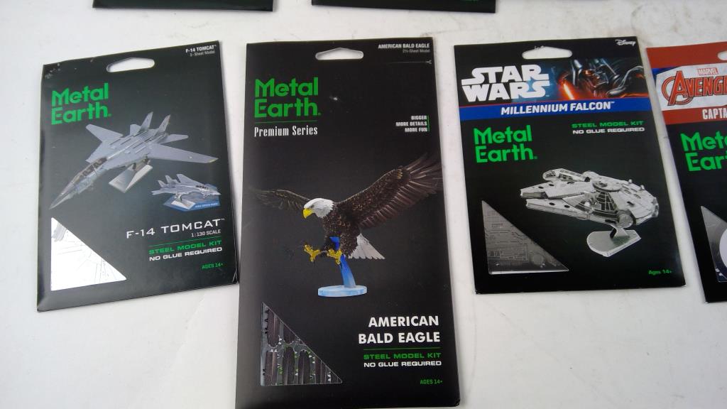 Metal Earth Steel Model Kits 5+ Pieces | Property Room