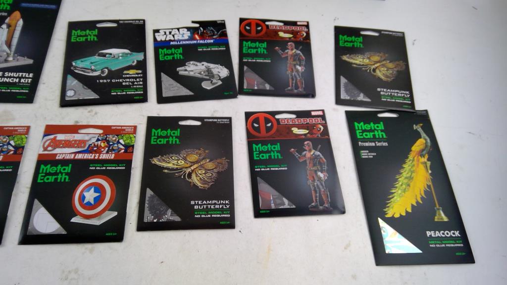 Metal Earth Steel Model Kits 5+ Pieces | Property Room
