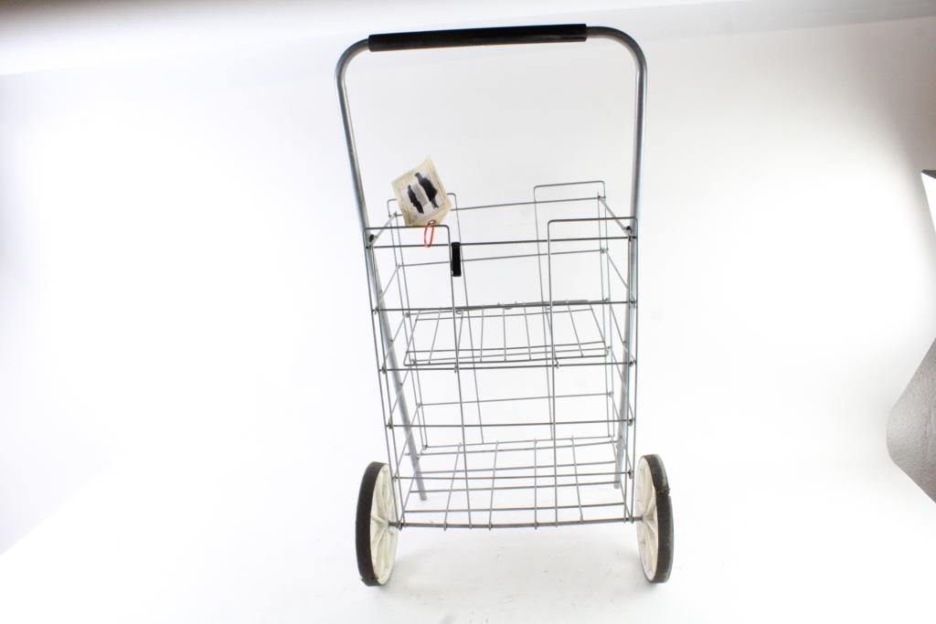 Metal Rolling Push Cart | Property Room