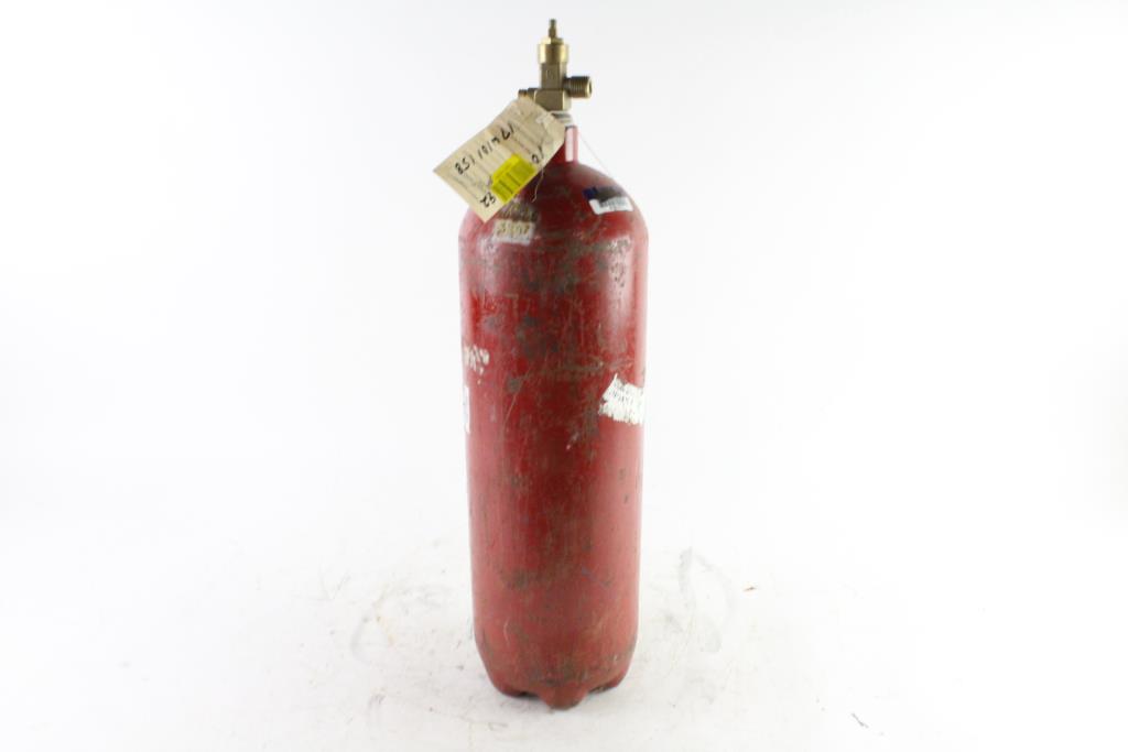 Metallic Compressed Gas Tank | Property Room