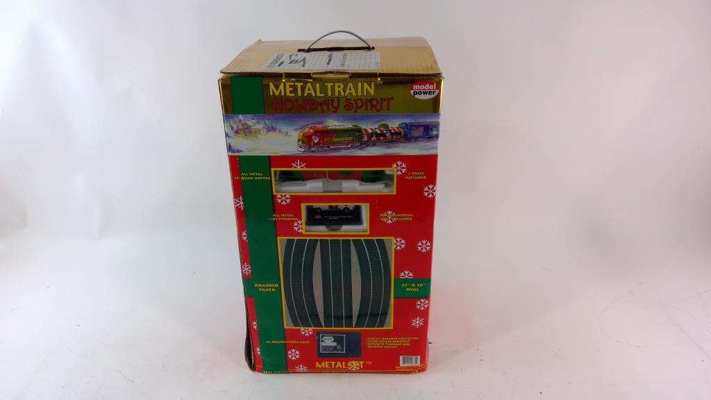 MetalTrain Holiday Spirit Model Train | Property Room