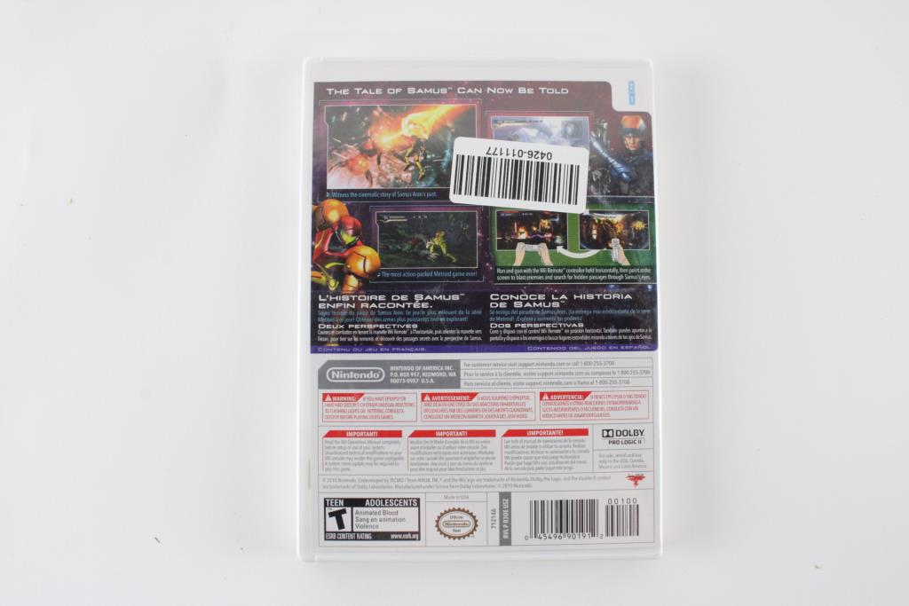 Metroid For Nintendo Wii | Property Room