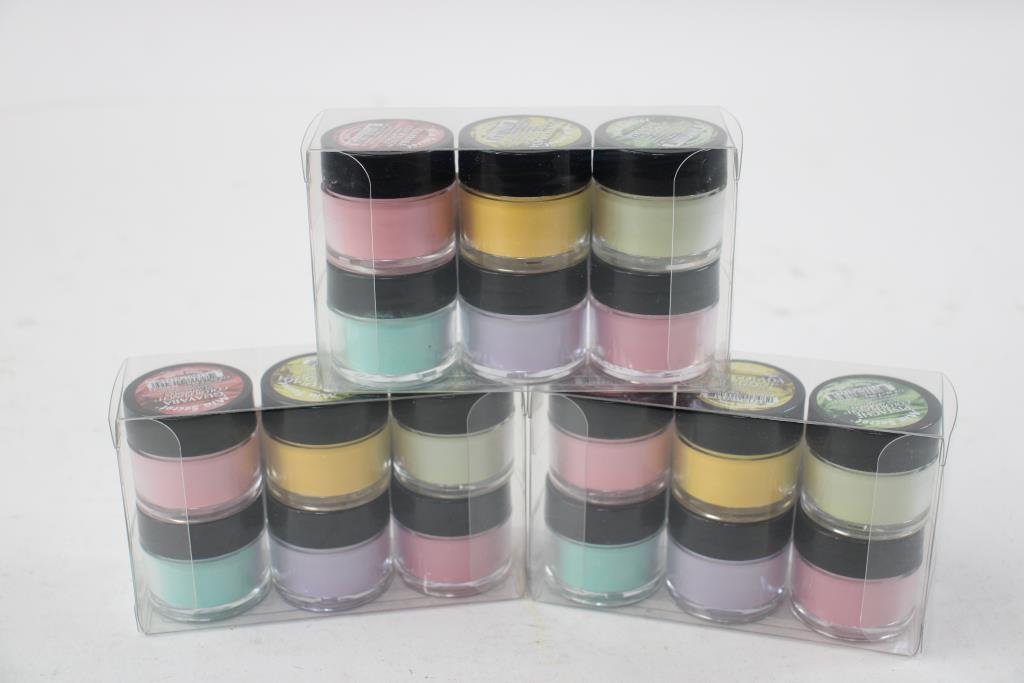 Mia Secret Color Punch Nail Art Powder, 3 Pieces | Property Room