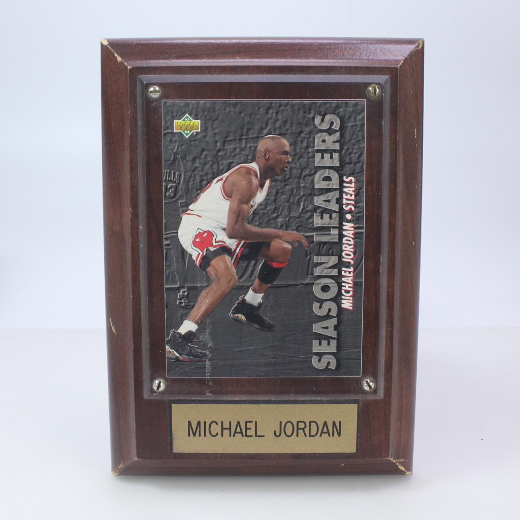 Michael Jordan Season Leader Plaque | Property Room