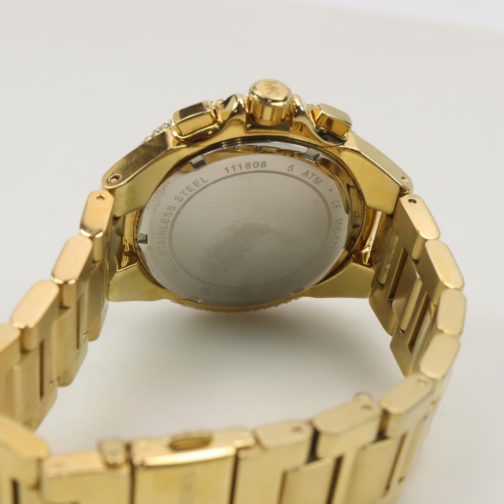 Michael Kors Camille Glitz Stainless Steel Bracelet Watch | Property Room