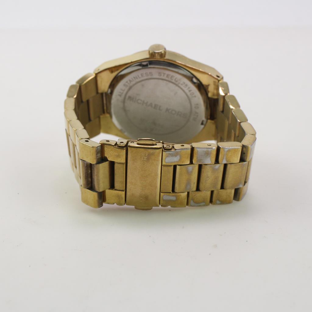 Michael Kors "Channing" Red Dial Watch | Property Room