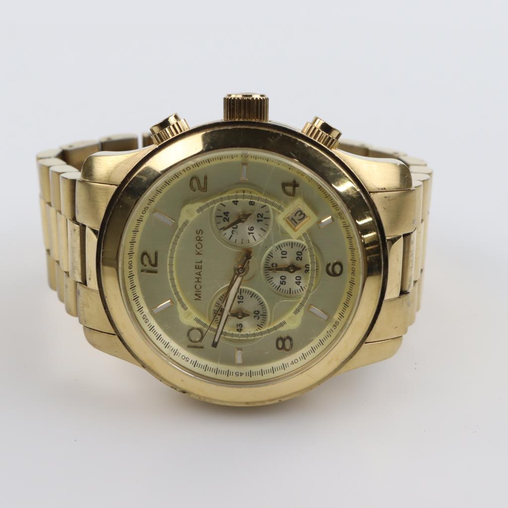 Michael Kors Chronograph Oversized Runway Watch | Property Room