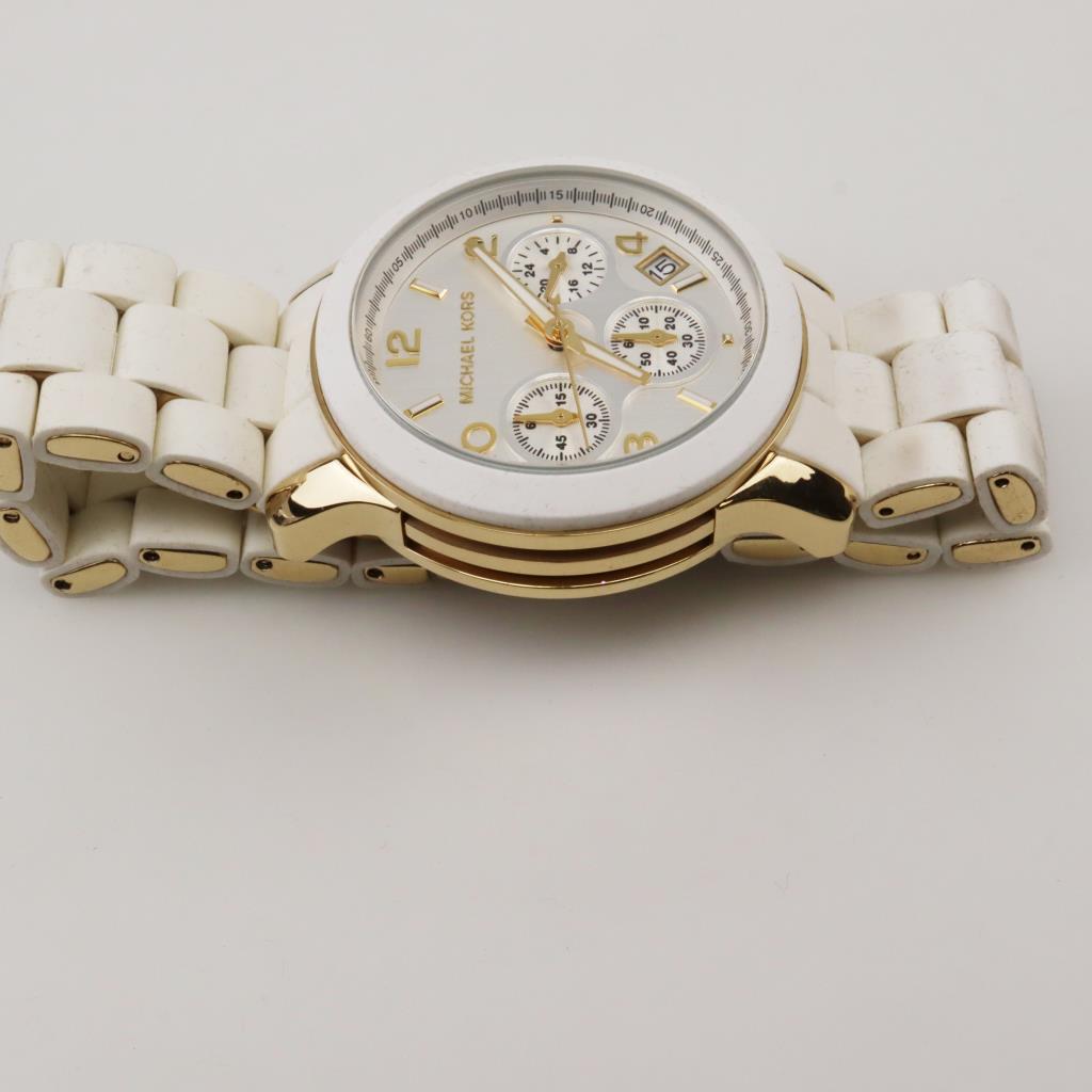 Michael Kors Chronograph White Dial Watch | Property Room