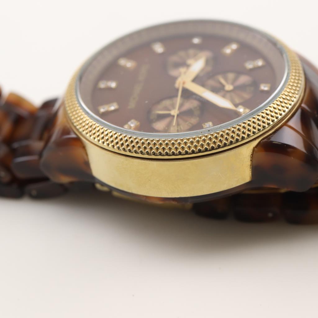 Michael Kors Jet Set Tortoise Chronograph Watch | Property Room