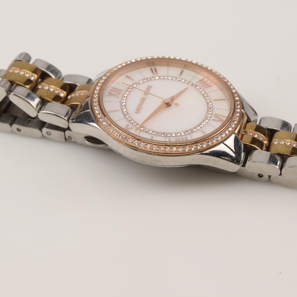 Michael Kors Lauryn Mother Of Pearl Dial Watch | Property Room
