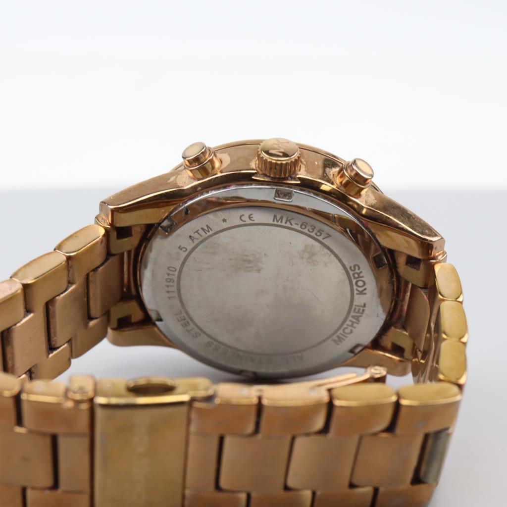 Michael Kors Ritz Chronograph Rose Tone Watch | Property Room