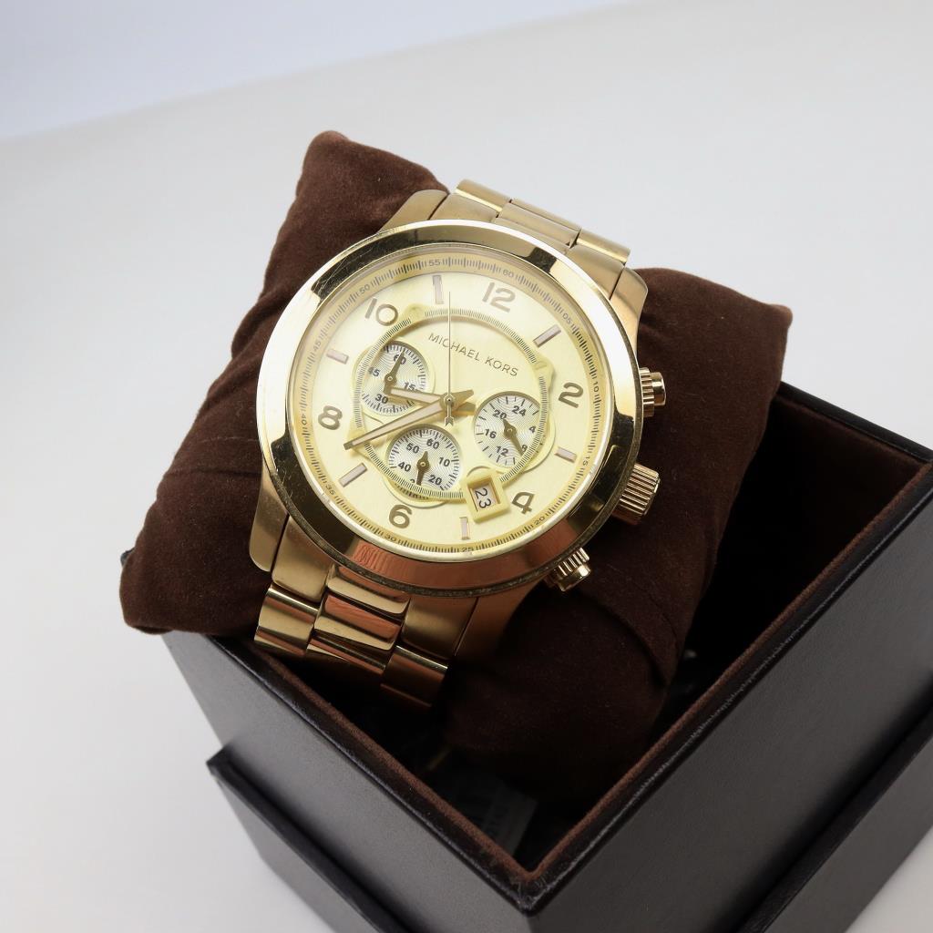 Michael Kors Runway Champagne Dial Watch | Property Room