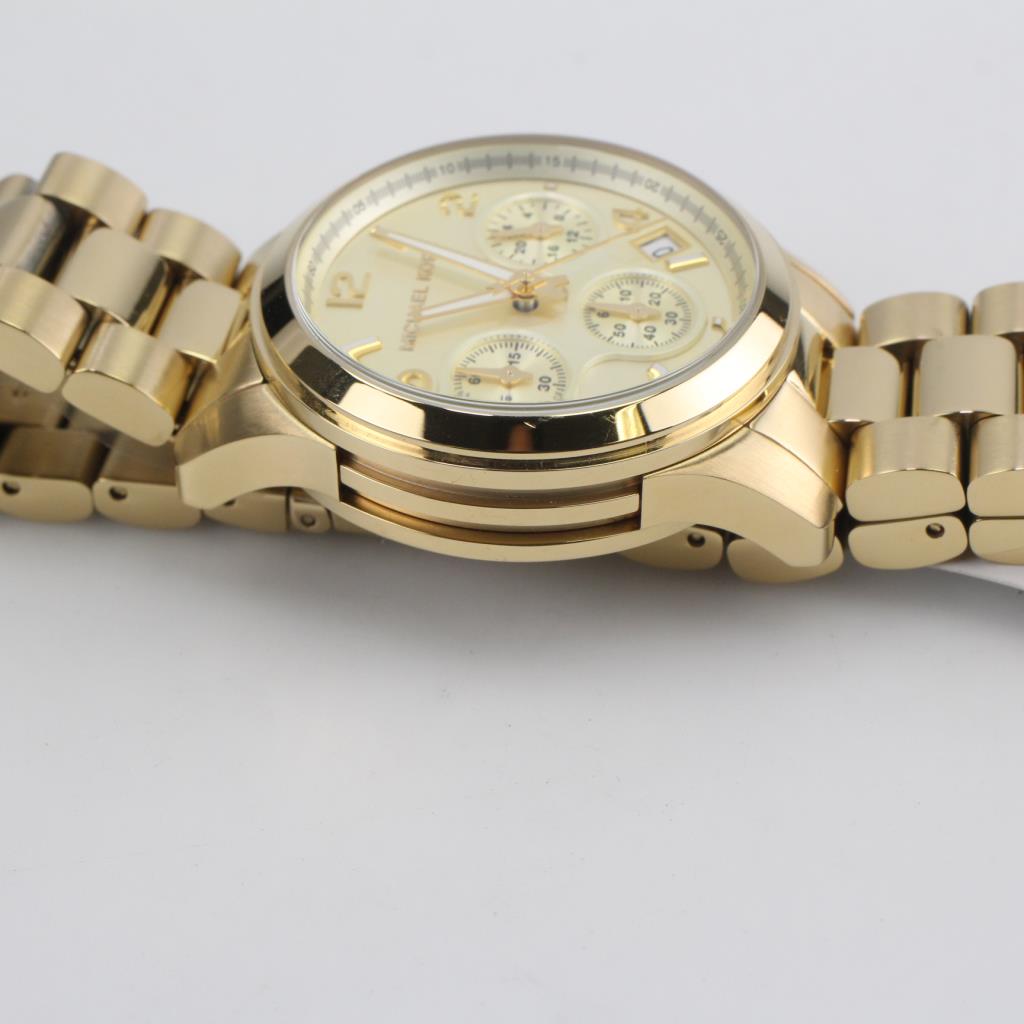 Michael Kors Runway Gold Tone Watch | Property Room