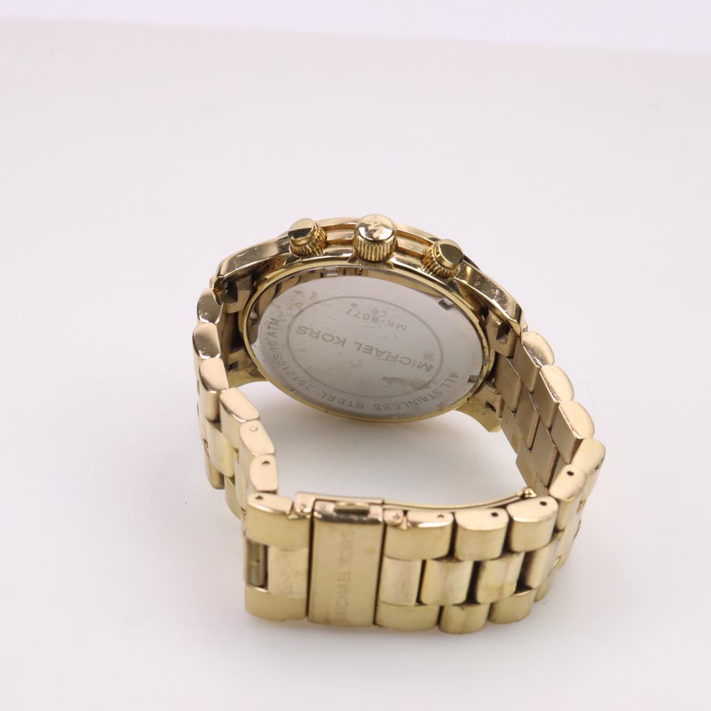 Michael Kors Runway Gold-Tone Watch | Property Room