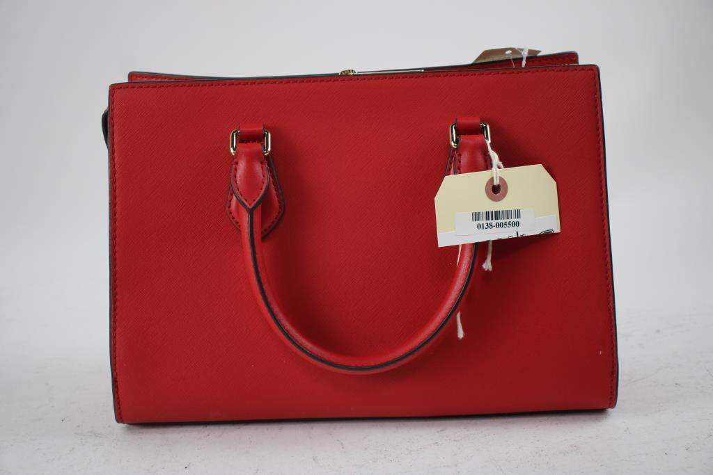 Michael Kors Sheila Medium Handbag, Red | Property Room