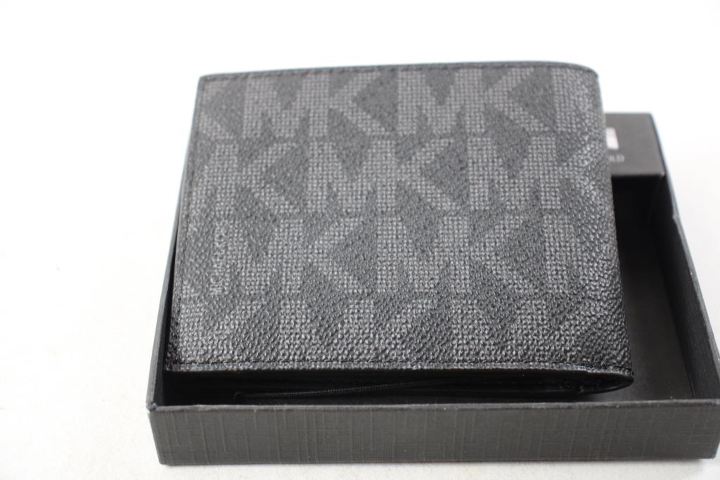 Michael Kors Slim Bifold Wallet, Black | Property Room