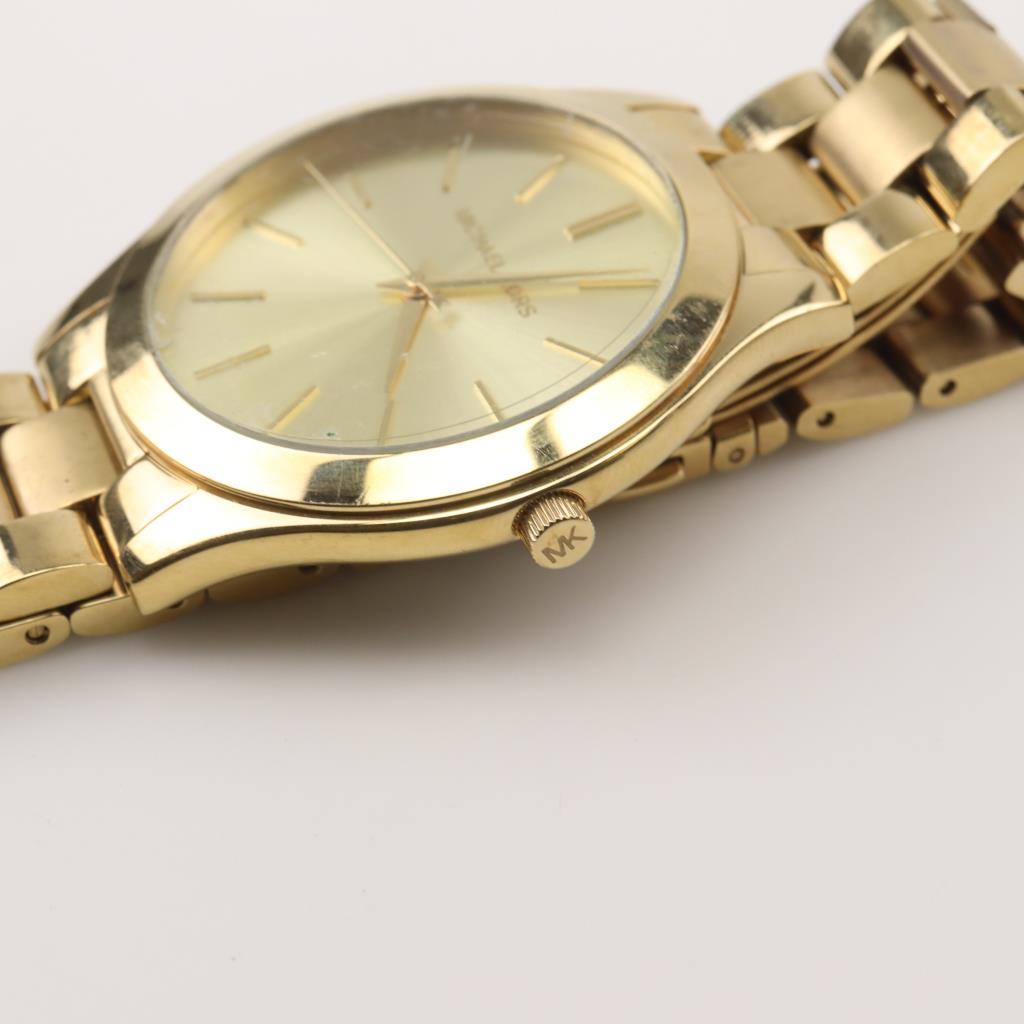 Michael Kors Slim Runway Champagne Watch | Property Room