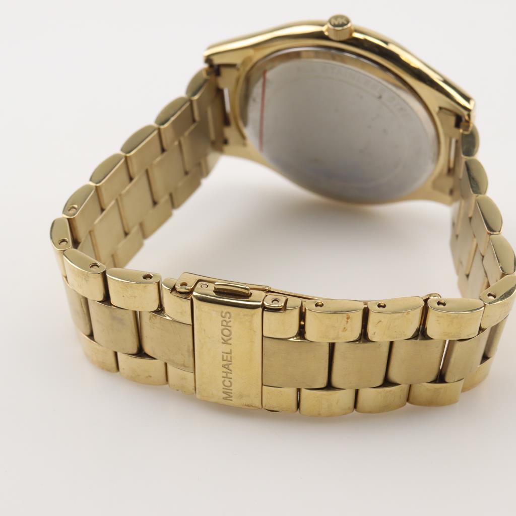 Michael Kors Slim Runway Champagne Watch | Property Room