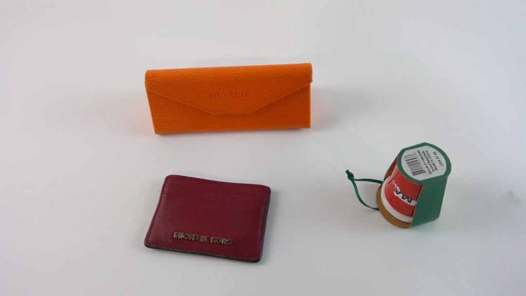 Michael Kors Wallet, Di Valdi Glasses & Starbucks Ornament, 3 Pieces ...