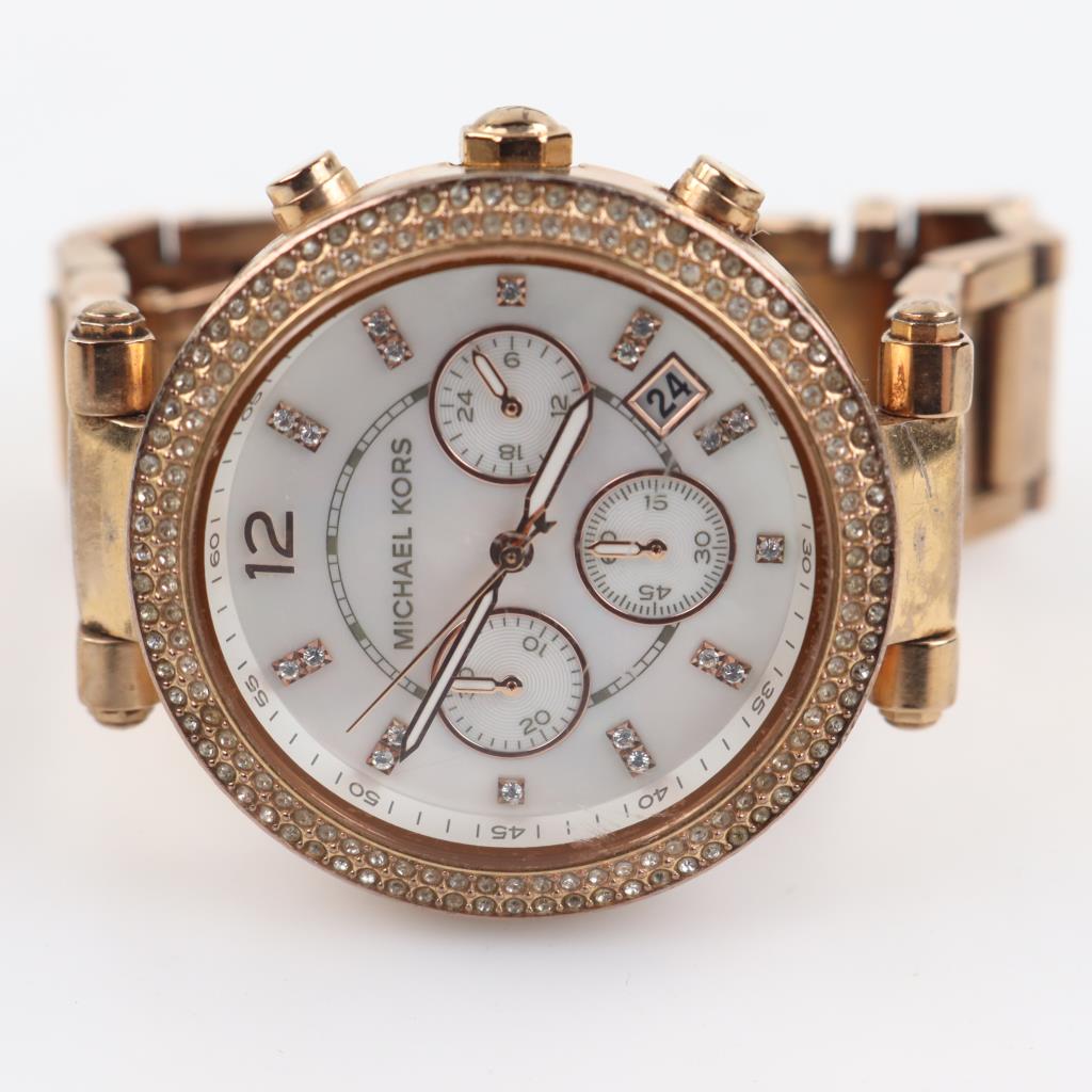 Michael Kors Woman's Chronograph Parker Watch | Property Room